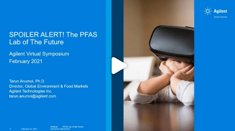 Agilent PFAS Content Hub